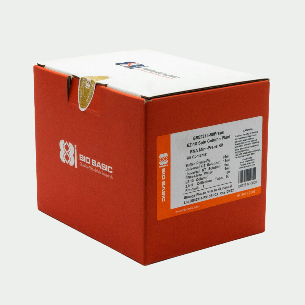 Plant Total RNA Purification Kit (BS82314-50PREPS) – Gentech Biosciences SAS