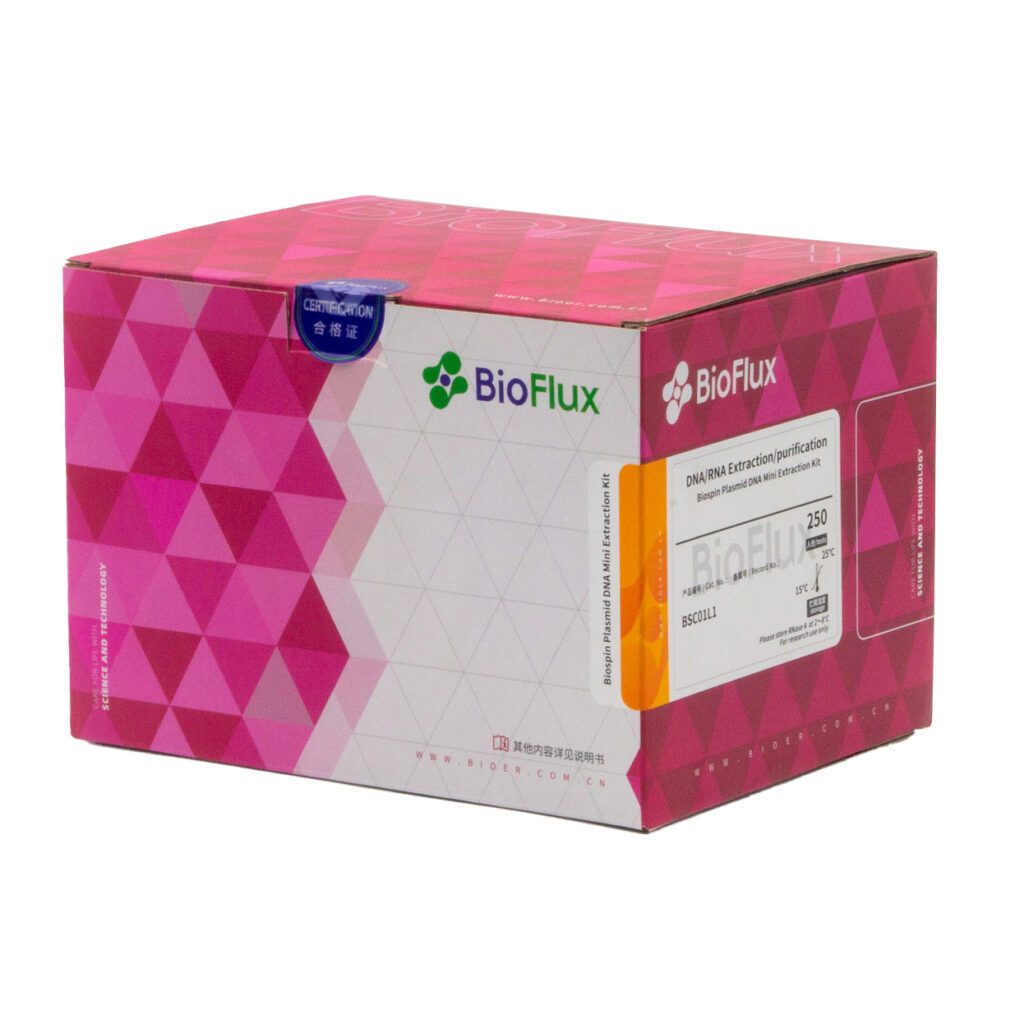 BIOER – Biospin Plasmid DNA Extraction Kit-250T(BSC01L1) – Gentech ...
