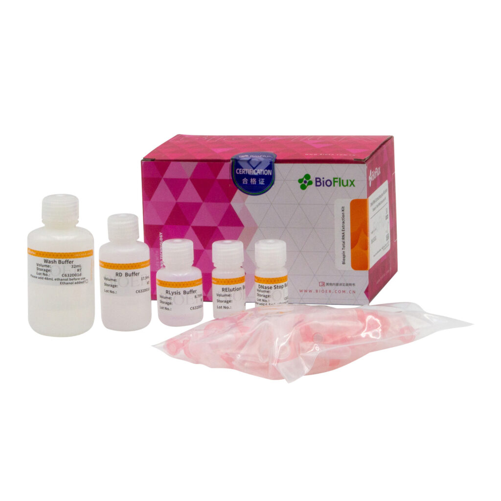 BIOER – Biospin Total RNA Extraction Kit-50T(BSC63S1) – Gentech ...
